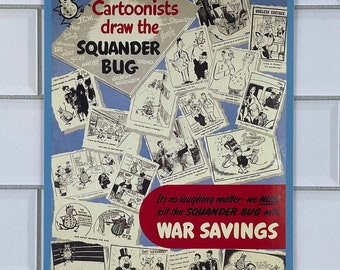Wwii British Cartoon - Etsy