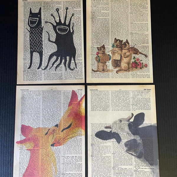 Dictionary Art - Etsy