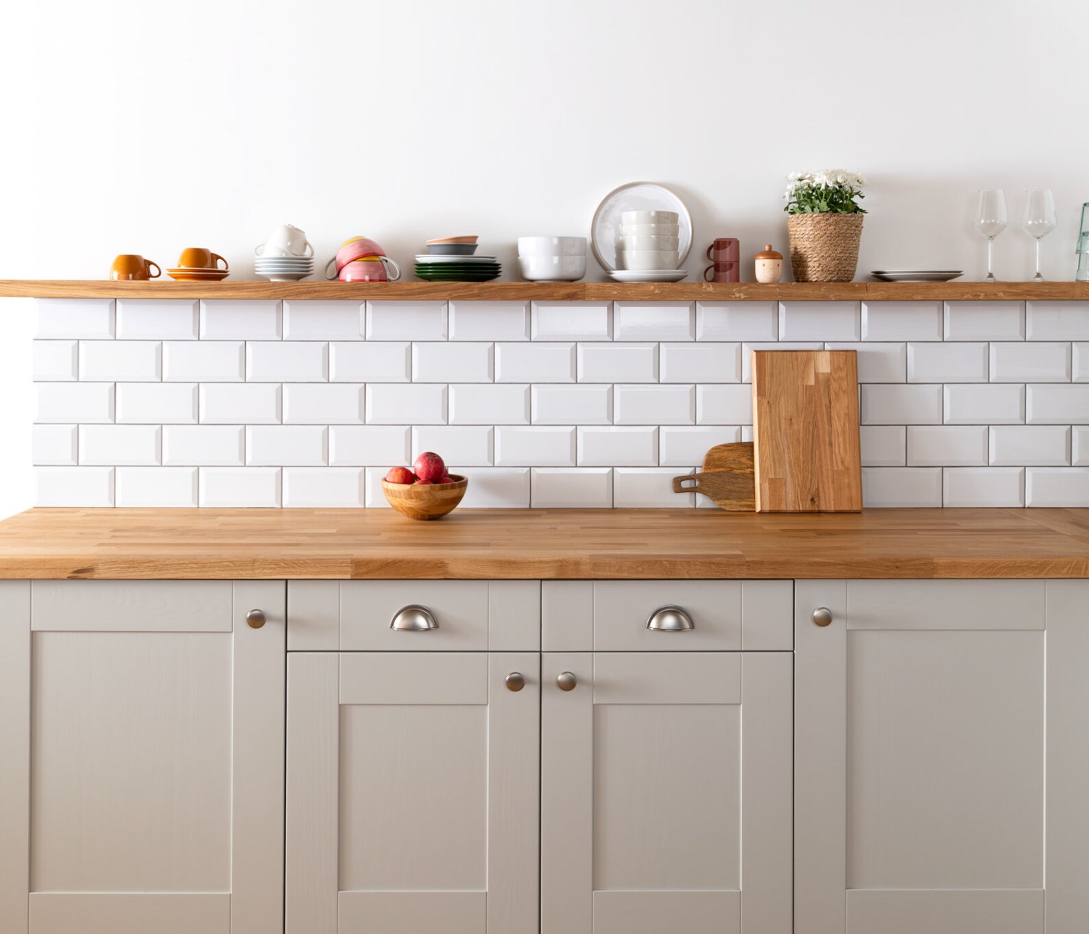 Solid Oak Kitchen Worktops Lengths: 1M to 4M Oak Wooden Worktop Solid ...