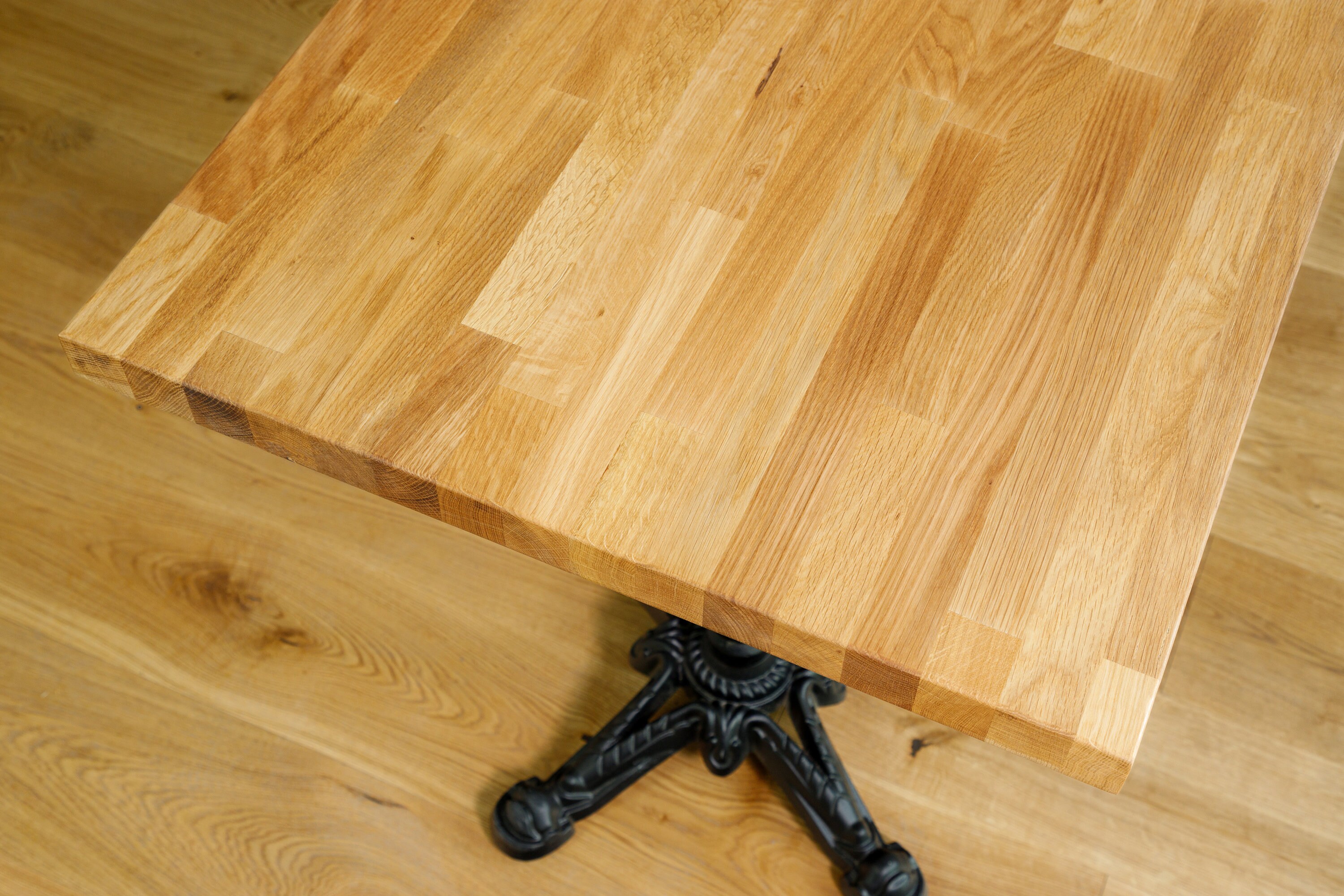 Solid Oak Wood Table Top 600x600mm Prime Solid Oak Rectangular Wood ...