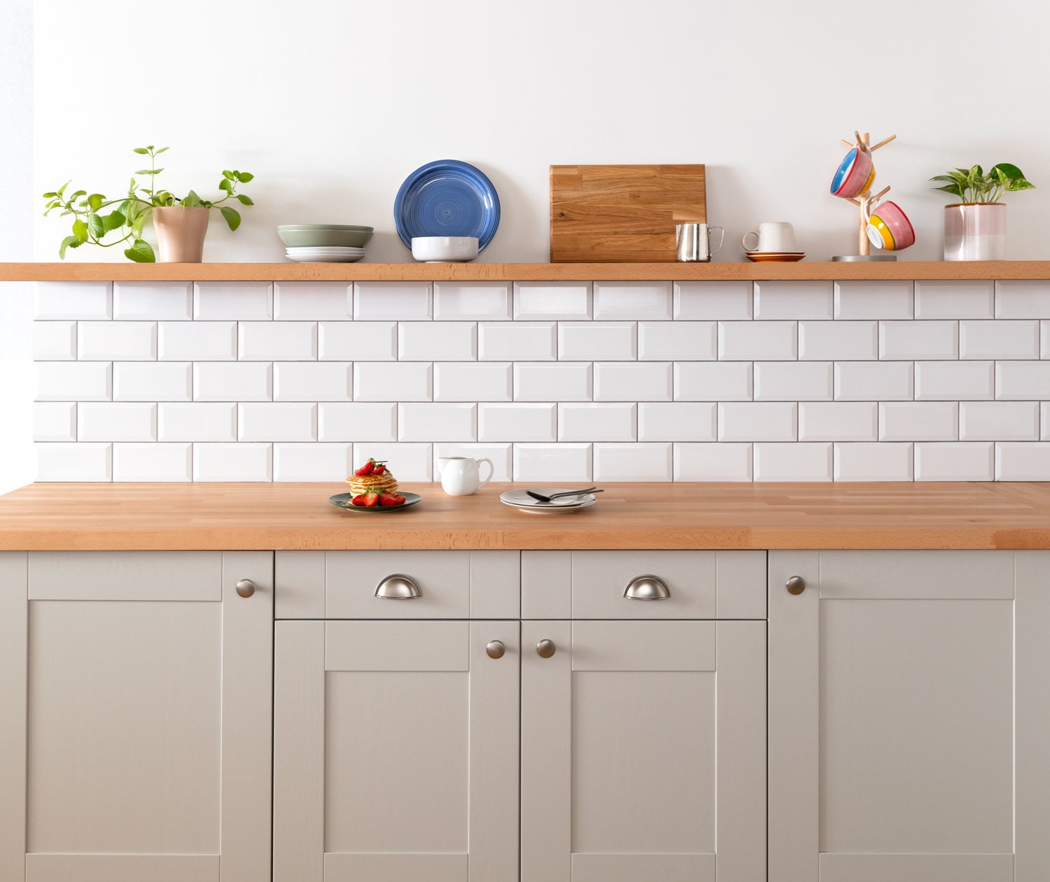 Solid Beech Kitchen Worktops | Lengths: 1M to 4M | Wooden Worktop ...