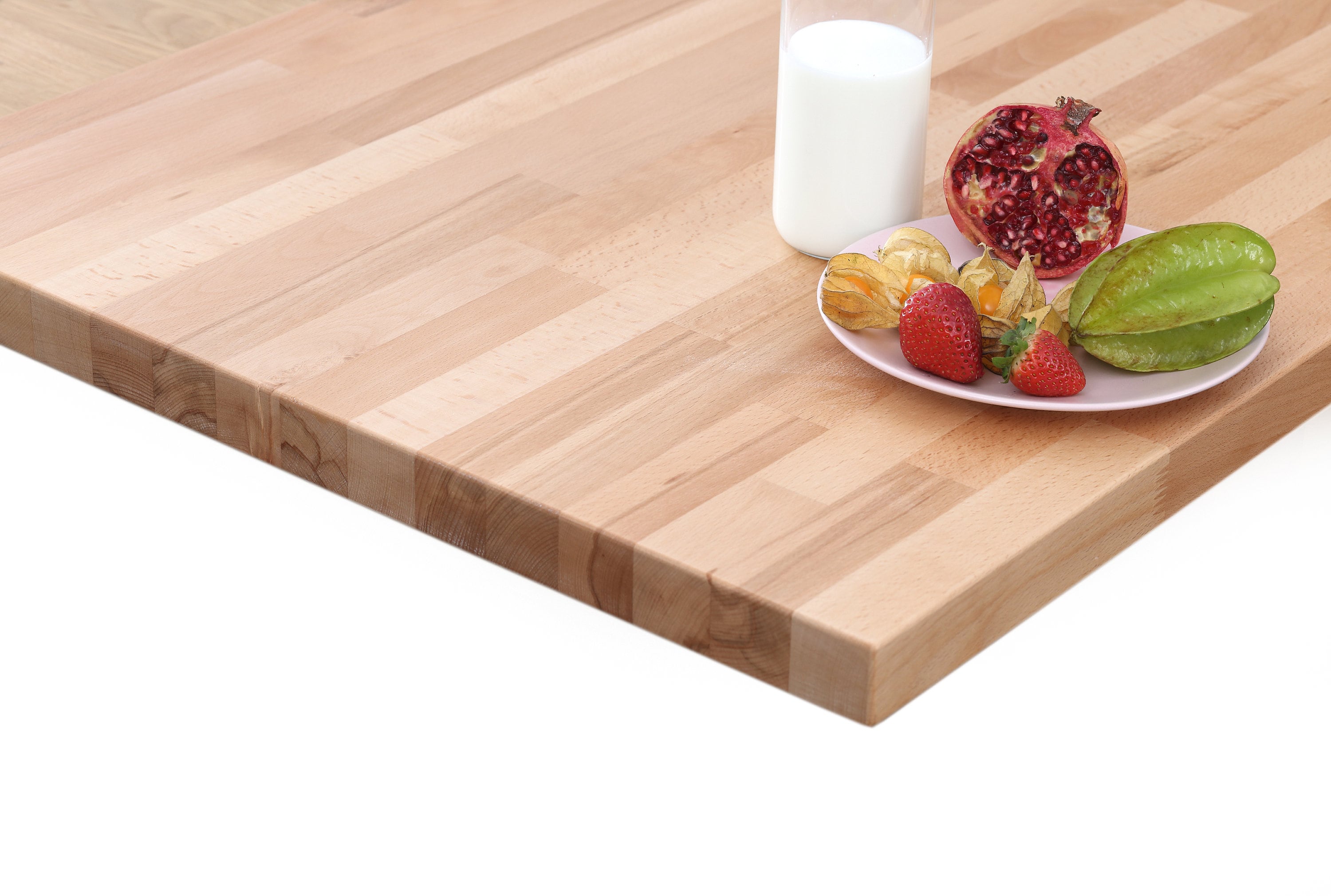 Solid Beech Kitchen Worktops | Lengths: 1M to 4M | Wooden Worktop ...