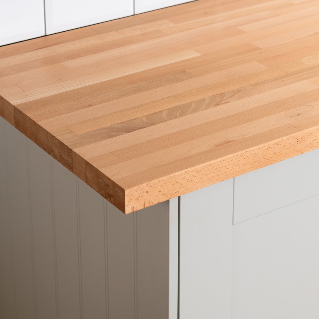 Solid Beech Kitchen Worktops | Lengths: 1M to 4M | Wooden Worktop | Solid Wood Worktop | Kitchen ...