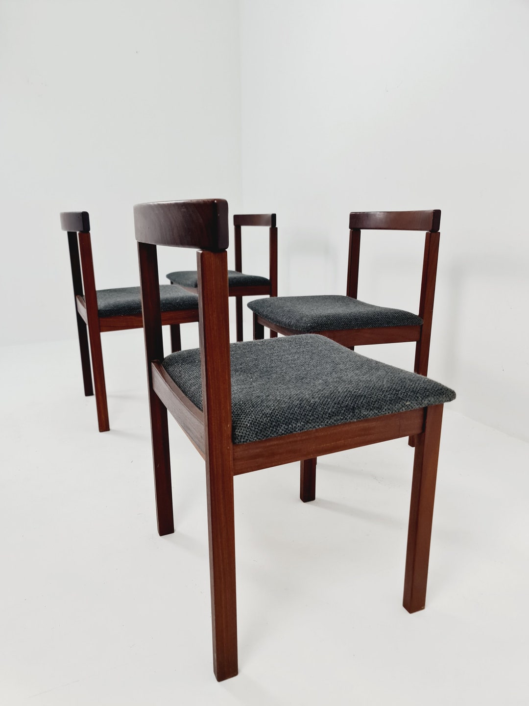Mid Century Rosewood Dining Chairs by Pippo for Asko 1960s - Etsy