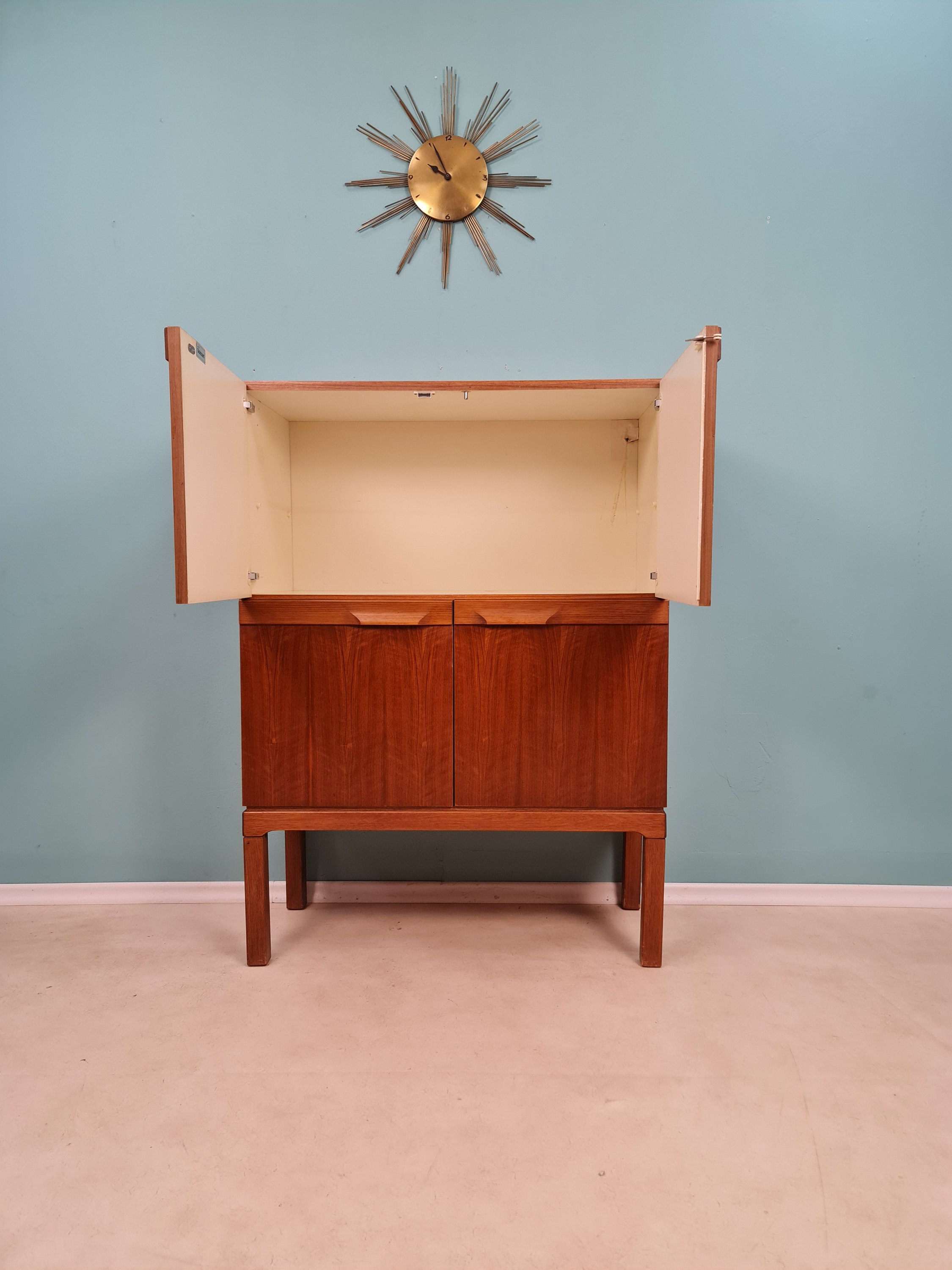 Highboard Walnut Sideboard From the 50s German by Palette Work | Etsy