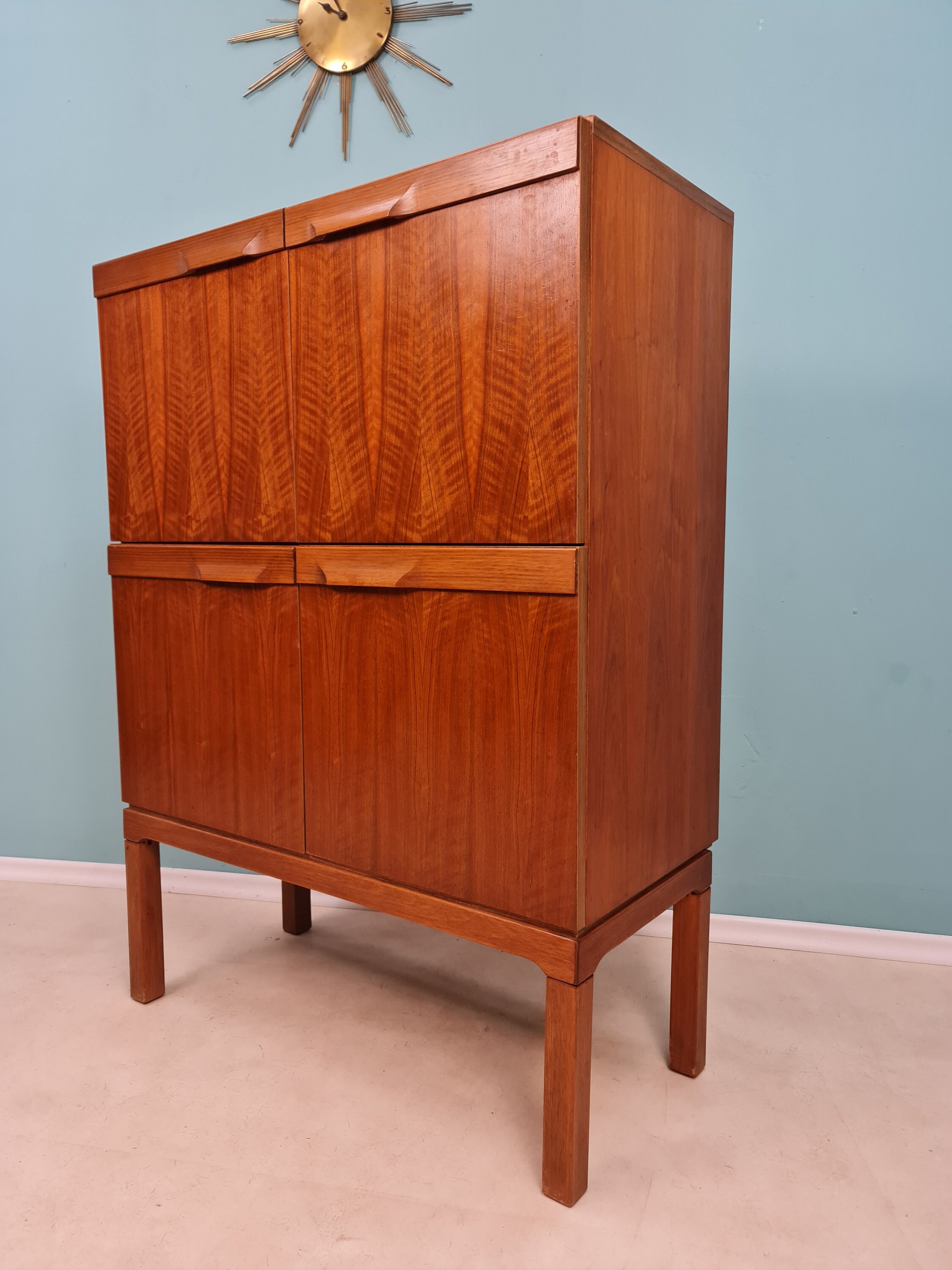 Highboard Walnut Sideboard From the 50s German by Palette Work | Etsy