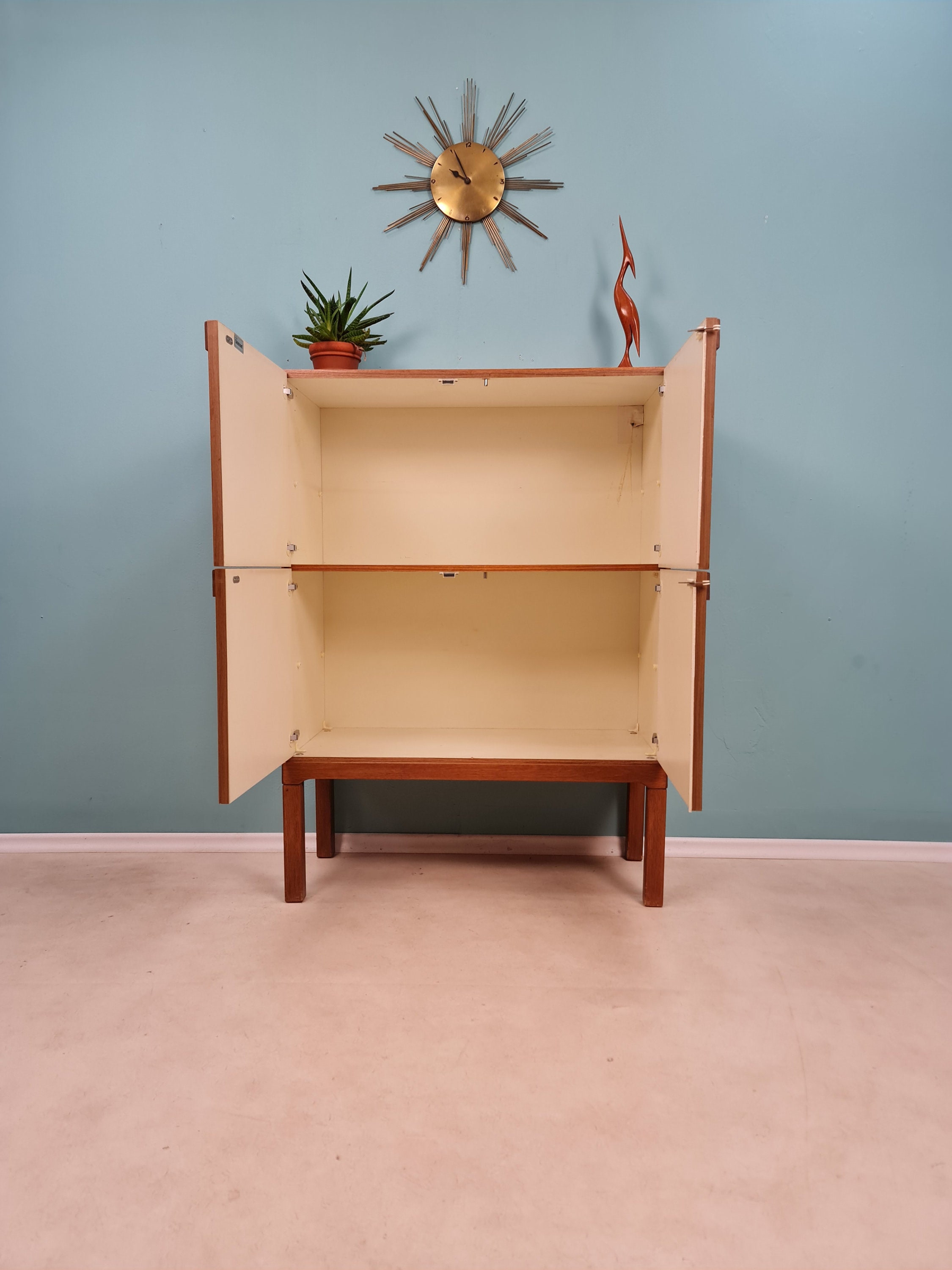 Highboard Walnut Sideboard From the 50s German by Palette Work | Etsy