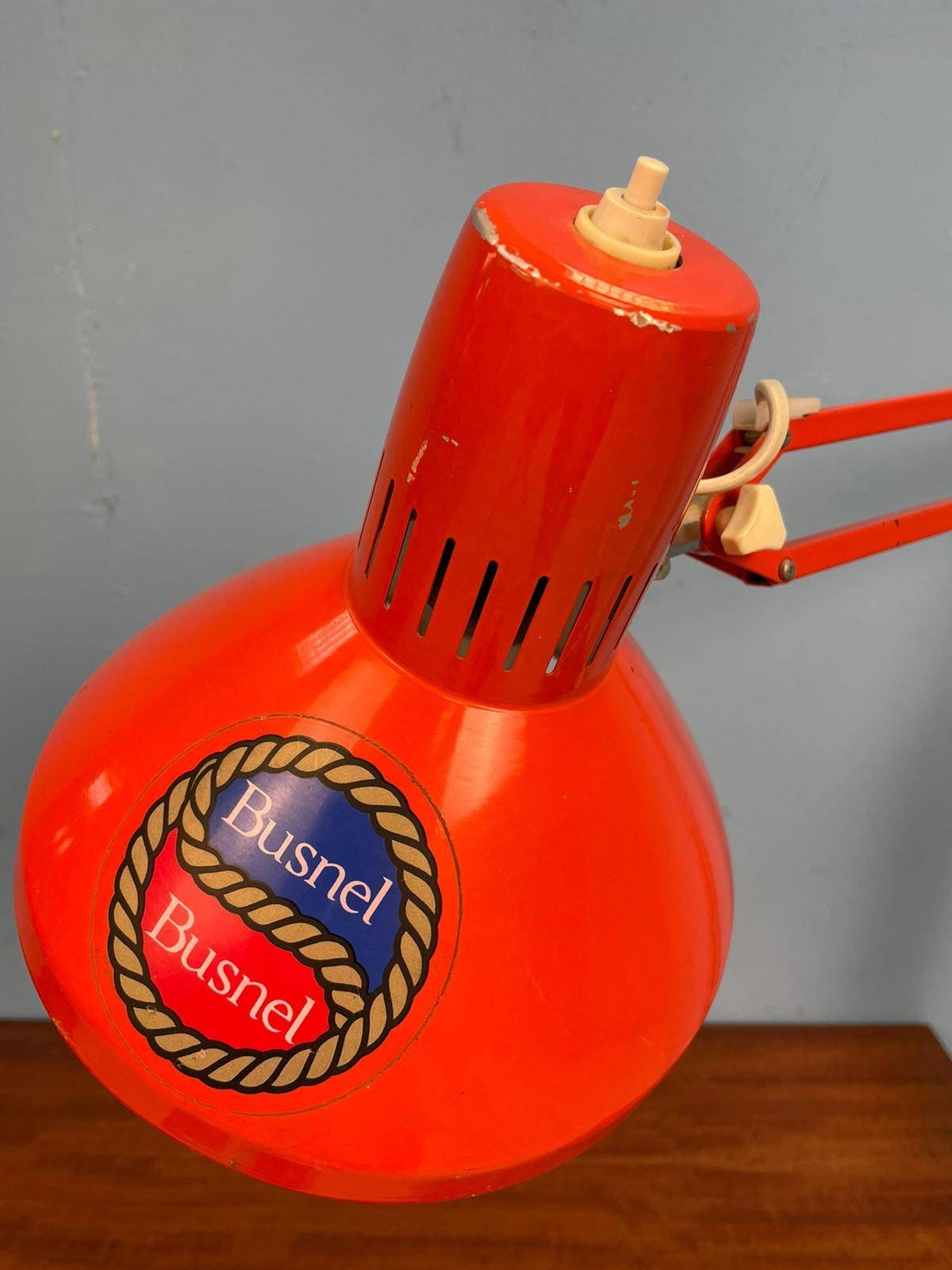 Retro Orange Desk Lamp From the 60s/70s - Etsy