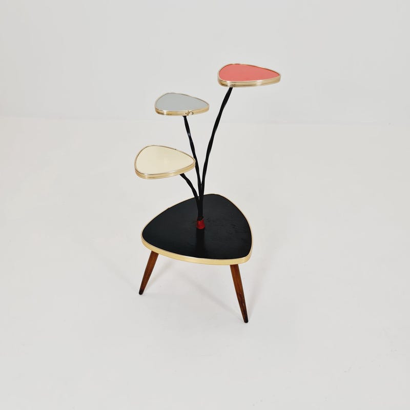 Orange Side Table - Etsy