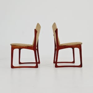 Vintage Danish Teak Dining Charis by Vamdrup Stolefabrik, 1960s, Set of ...
