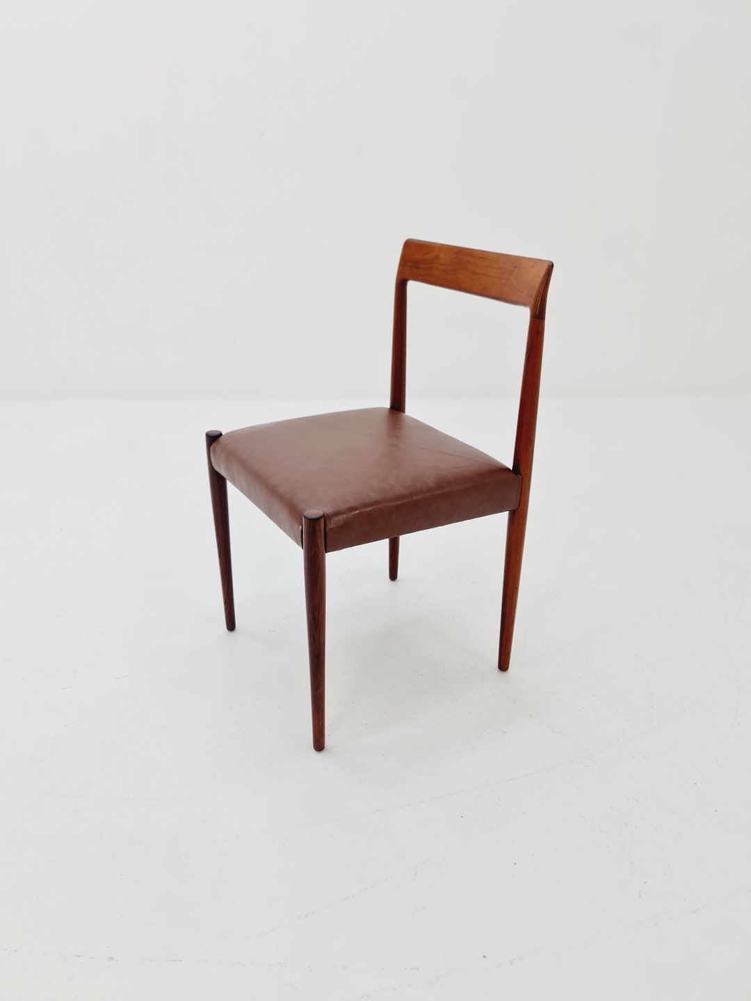 Mid Century German Leather Chair by Lübke, 1960s - Etsy