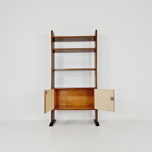 Mid-century Italian Freestanding Vintage Library Bookcase Shelf, 1960s ...