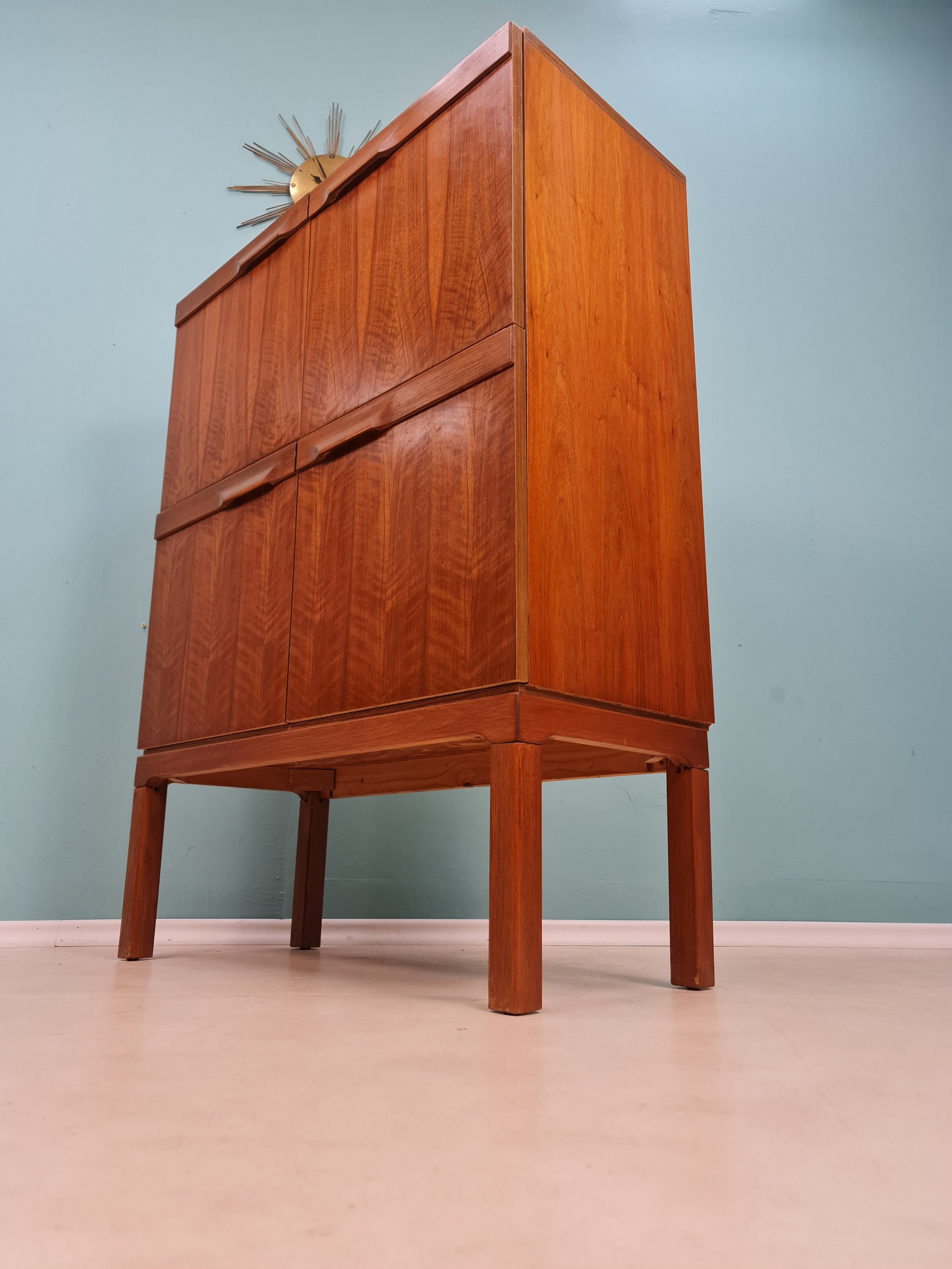 Highboard Walnut Sideboard From the 50s German by Palette Work | Etsy