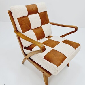 Rare Midcentury German Set of Club Lounge Chairs With Ottoman, 1950s - Etsy