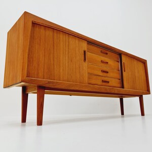 Mid Century Modern German Teak Sideboard by Bartels Möbel, 1960s - Etsy