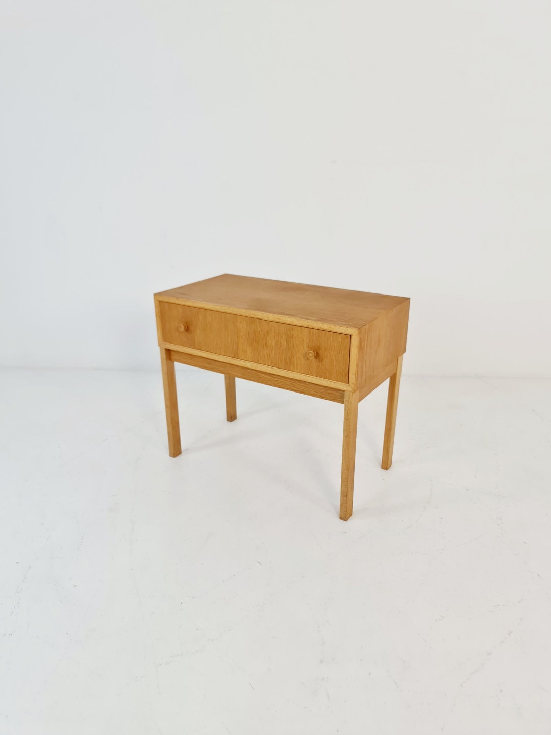 Danish Oak Hallway Table/side Table by Aksel Kjersgaard Odder Denmark ...