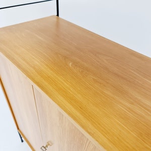 Free Standing String Shelf-system, Bookcase With Cabinet Eshe by WHB ...