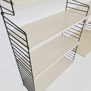 Wall-mounted Original Swedish String Shelf System, Bookcase Teak by ...