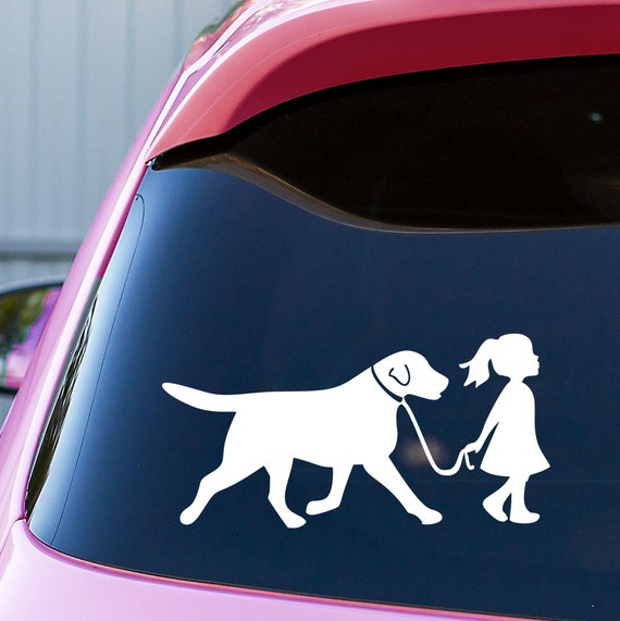 Lab Silhouette Decal