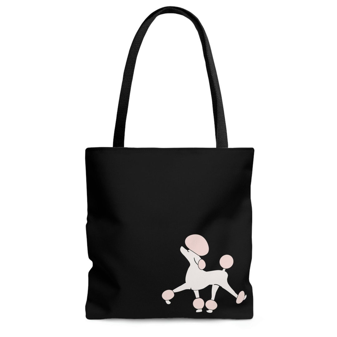 Funny Poodle Tote, Poodle Gifts for Her, Reusable Shopping Bag, Poodle ...