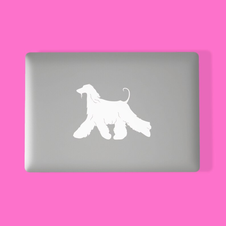 Afghan Hound Silhouette Dog Car Decal Afghan Hound Sticker - Etsy