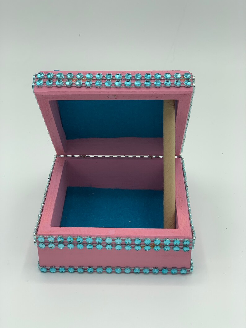 Mermaid Mini Keepsake Box pink - Etsy