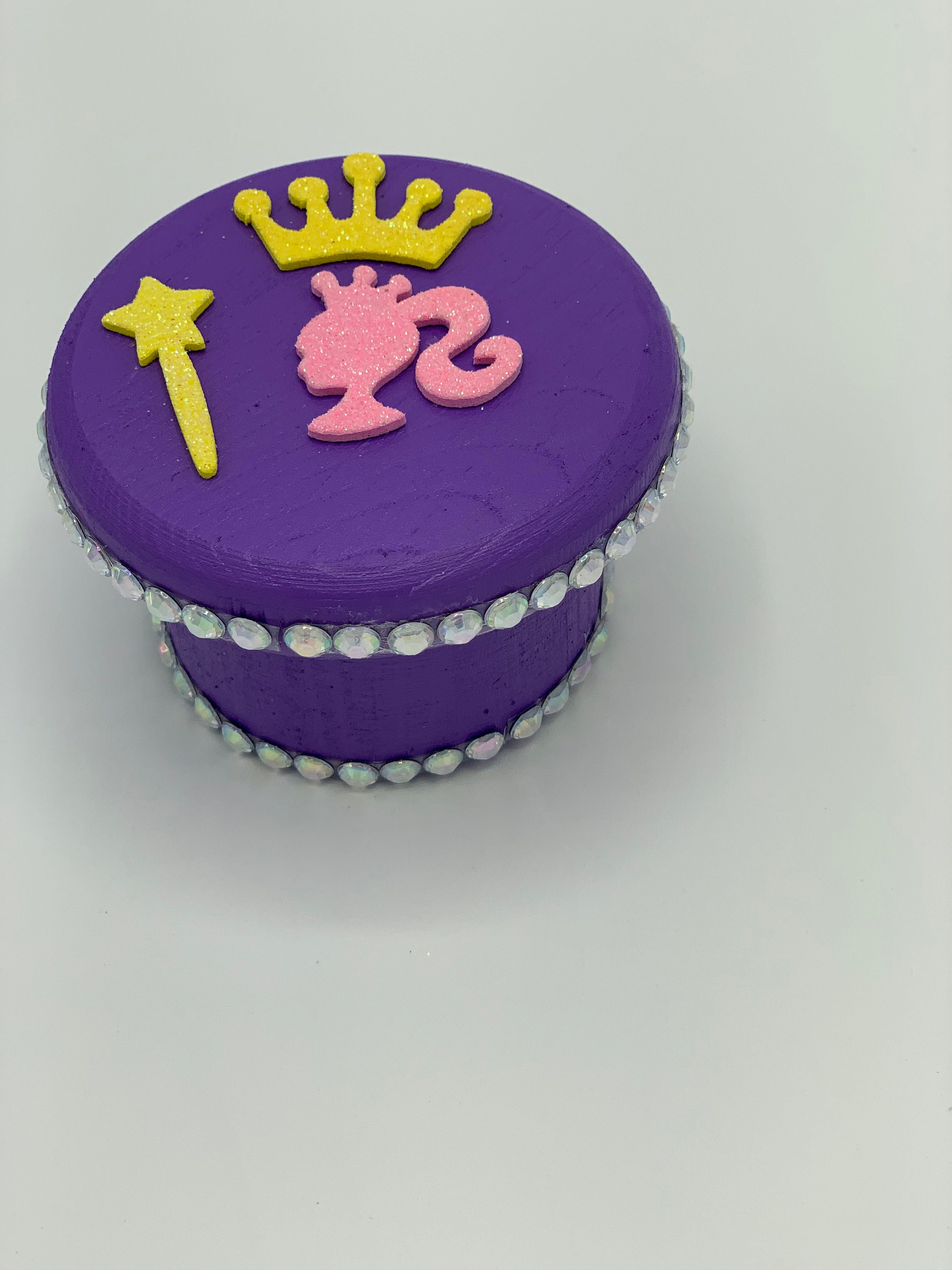 Purple Fairy Princess Keepsake Box - Etsy UK