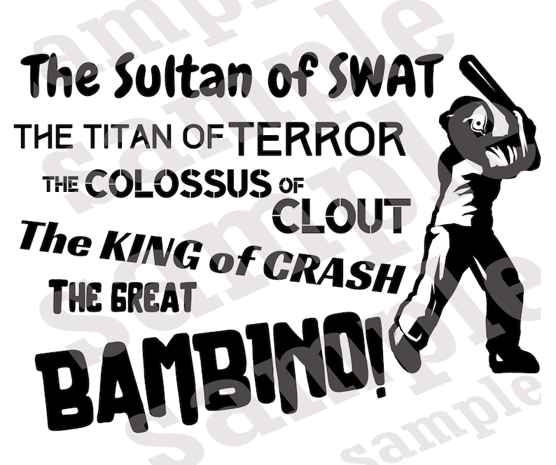 The Sandlot SVG Bundle, the Sandlot Svg, Forever Svg, Smalls Svg ...