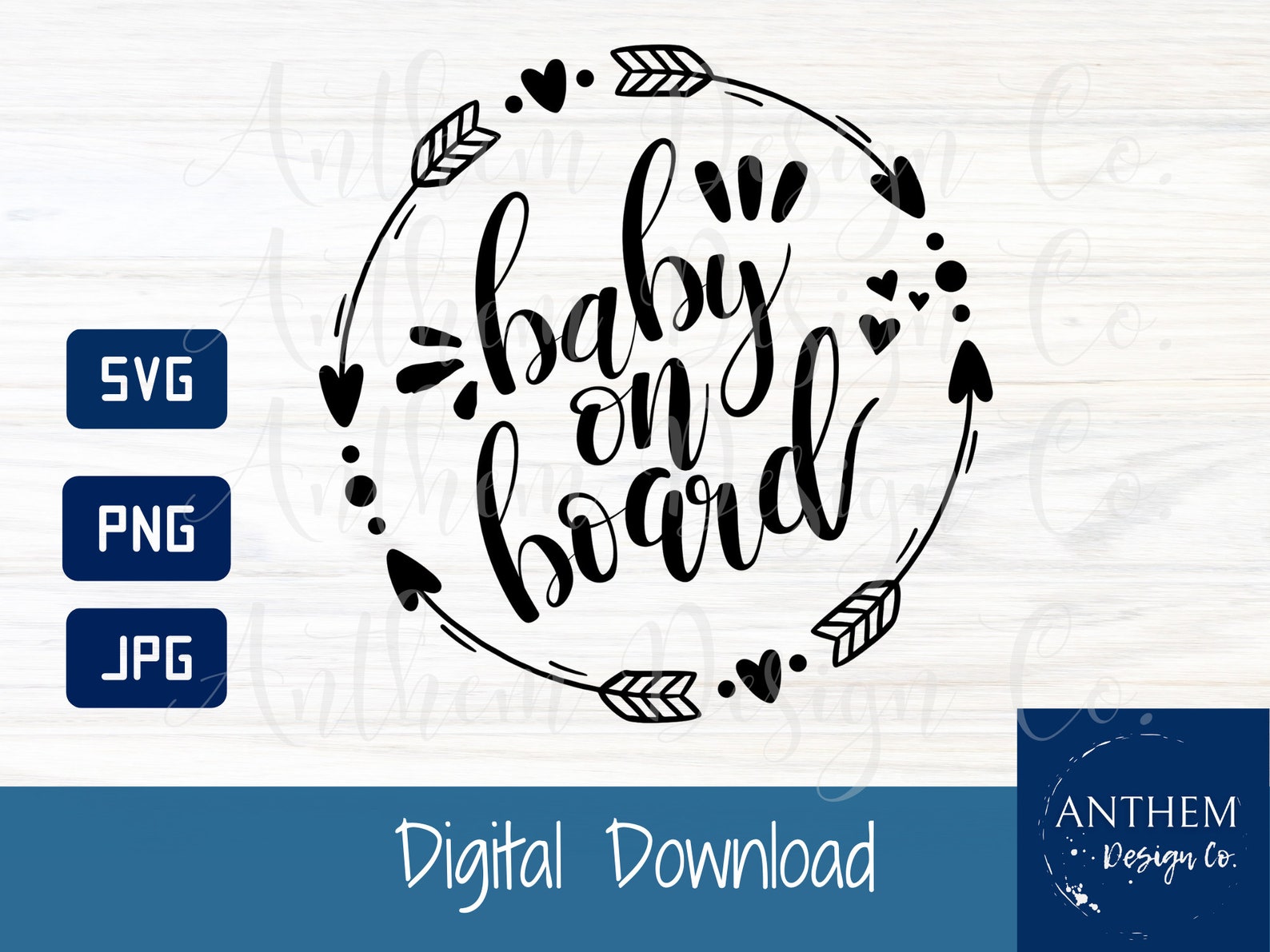 Baby on Board SVG Baby SVG Baby on Board Decal Baby on - Etsy