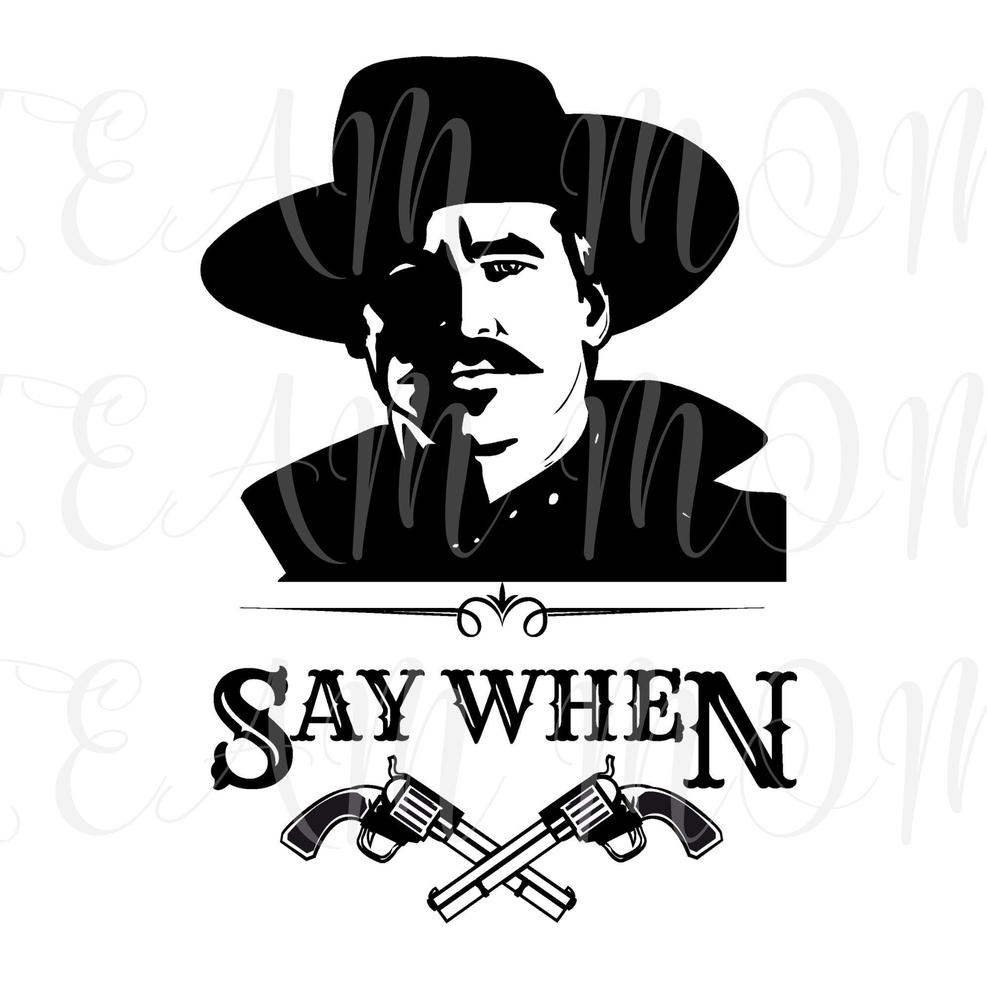 Doc Holliday SVG Bundle Doc Holliday I'm Your - Etsy