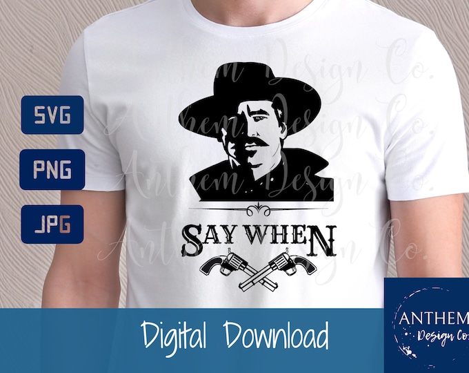 Doc Holliday Svg, Im Your Huckleberry Svg, Doc Holiday Svg, Tombstone ...