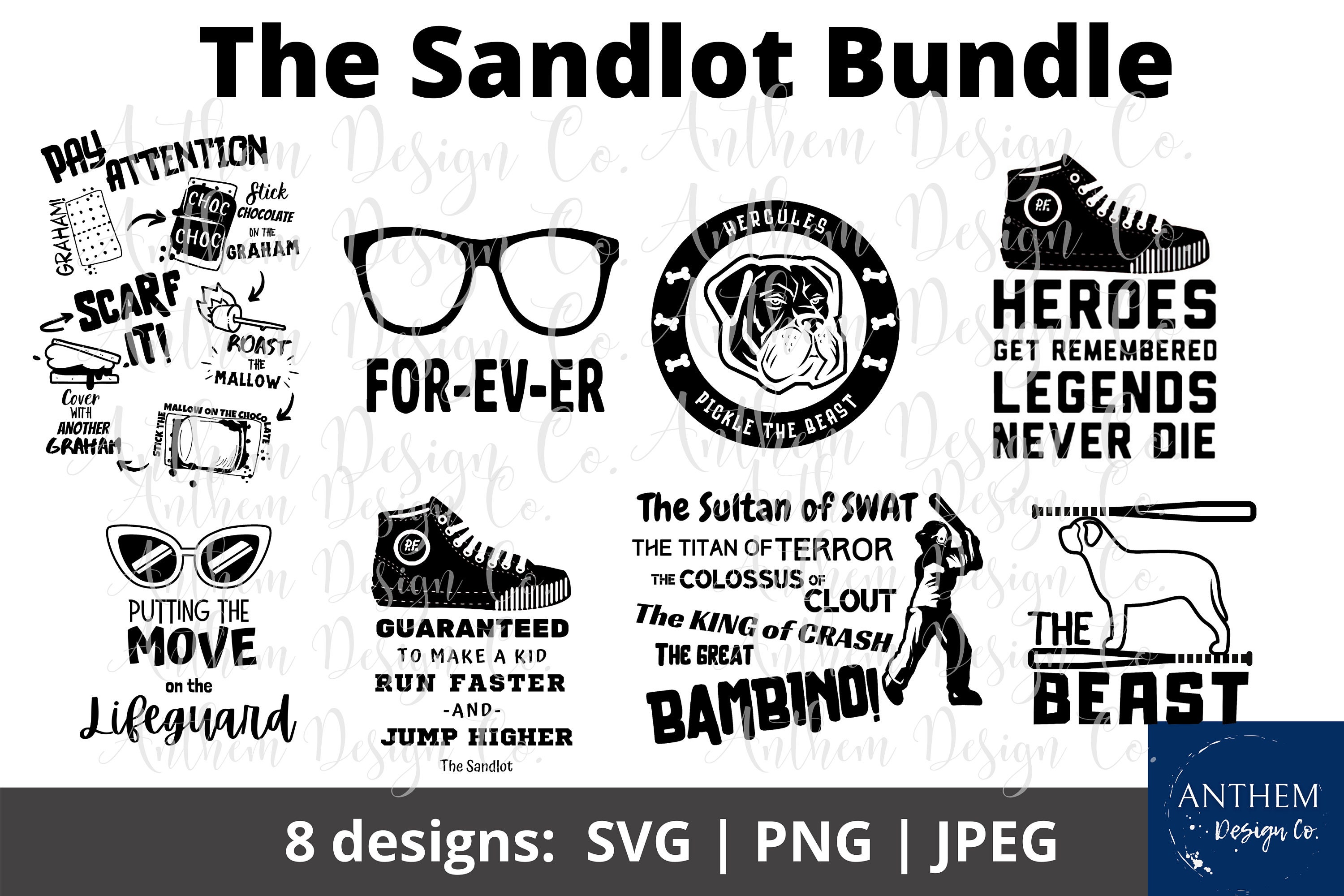 The Sandlot SVG bundle The Sandlot svg forever svg smalls | Etsy