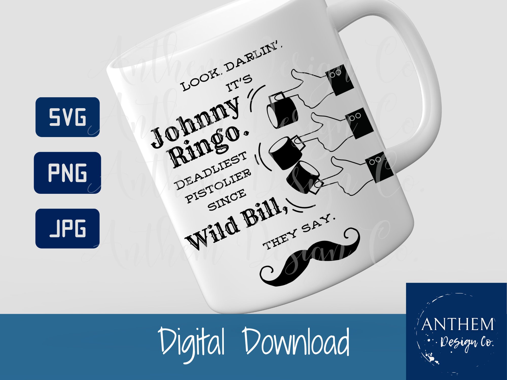 It's Johnny Ringo SVG, Look Darlin' Svg, Doc Holliday Gun Fight Svg ...