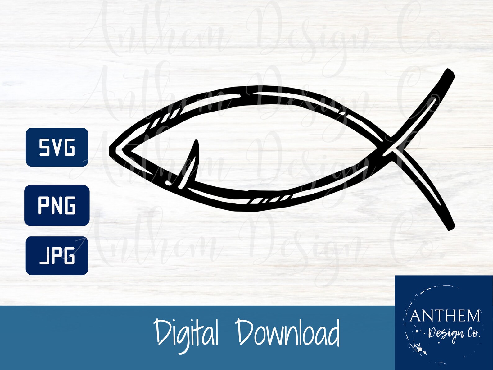 Jesus Fish Svg, Fish Svg, Christian Fish Svg, Christian Decal, Godly ...