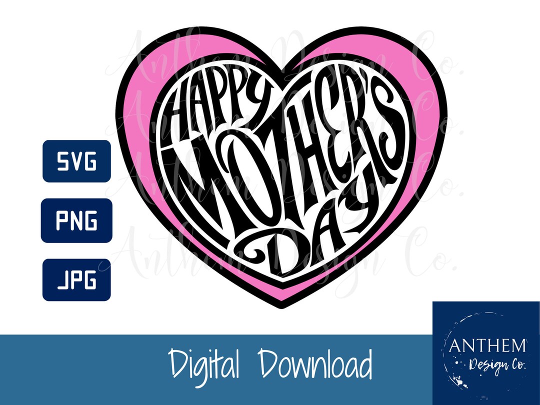 Mothers Day Svg, Mom Svg, Mothers Day Cricut, Silhouette Mothers Day ...