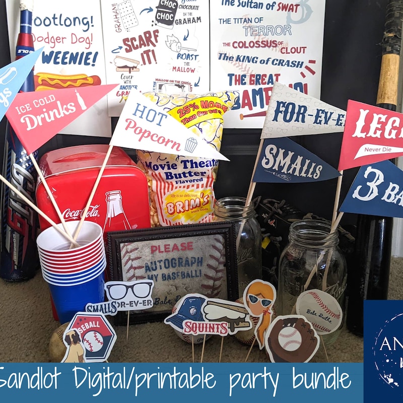 Sandlot Birthday Party Decoration - Etsy