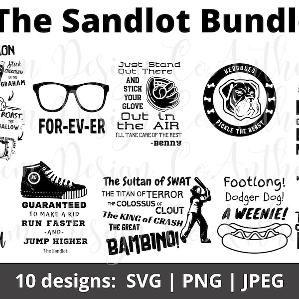 The Sandlot Font - Etsy