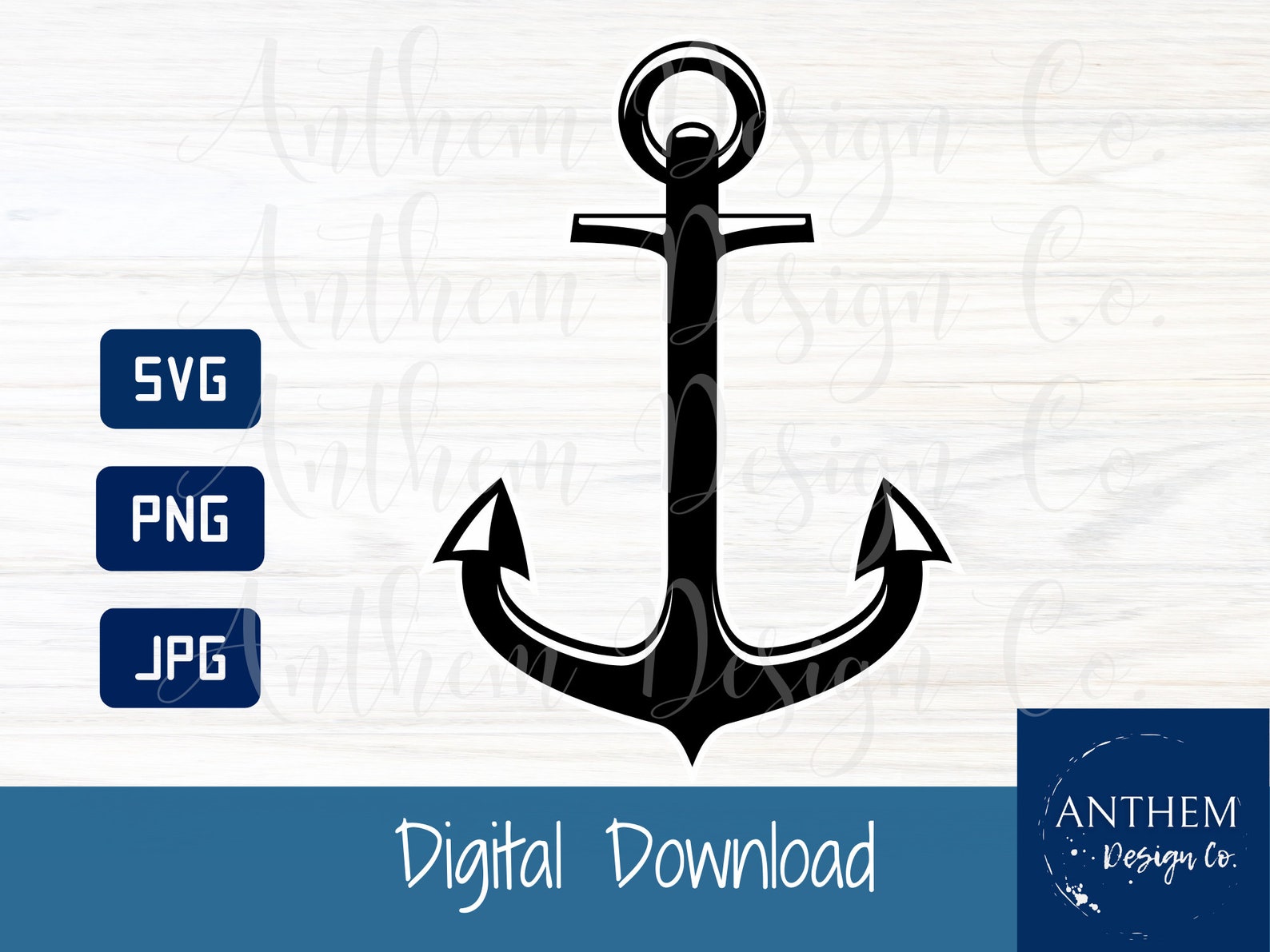 Anchor Svg, Nautical Svg, Anchor, Anchor Png, Anchor Jpeg, 3d Anchor ...