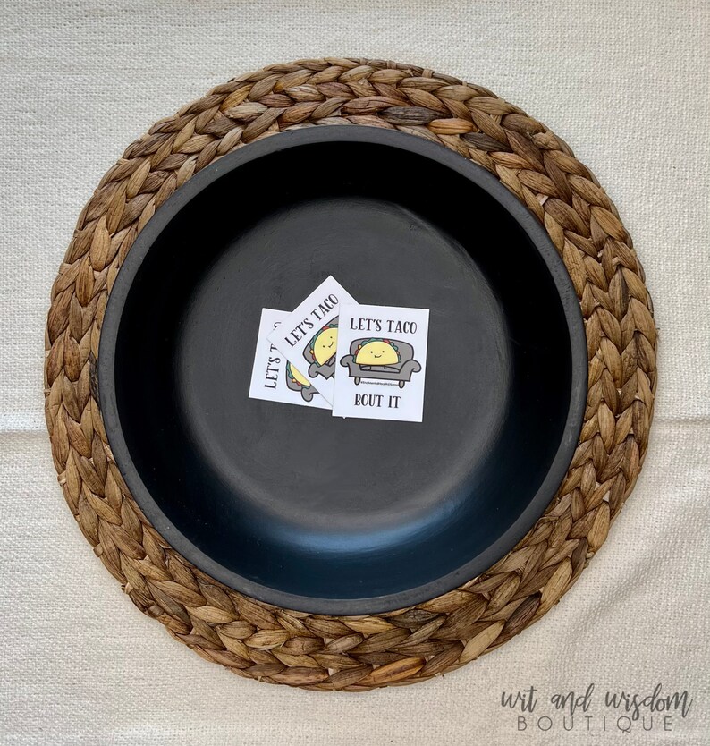 Let's Taco Bout It Sticker Therapy Sticker Counselor - Etsy