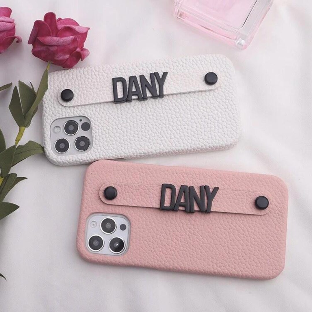 Custom 3D Name/initials Case & Strap - iPhone 15/14/13/12/11/pro/pro ...