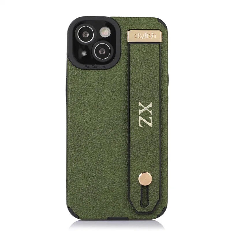 Personalized Luxury iPhone Case With Strap/holder/stand iPhone 15/14/13 ...