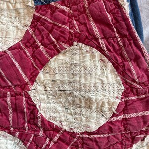 Bolero Vest From Vintage Handsewn Indigo Snowball Quilt Medium - Etsy