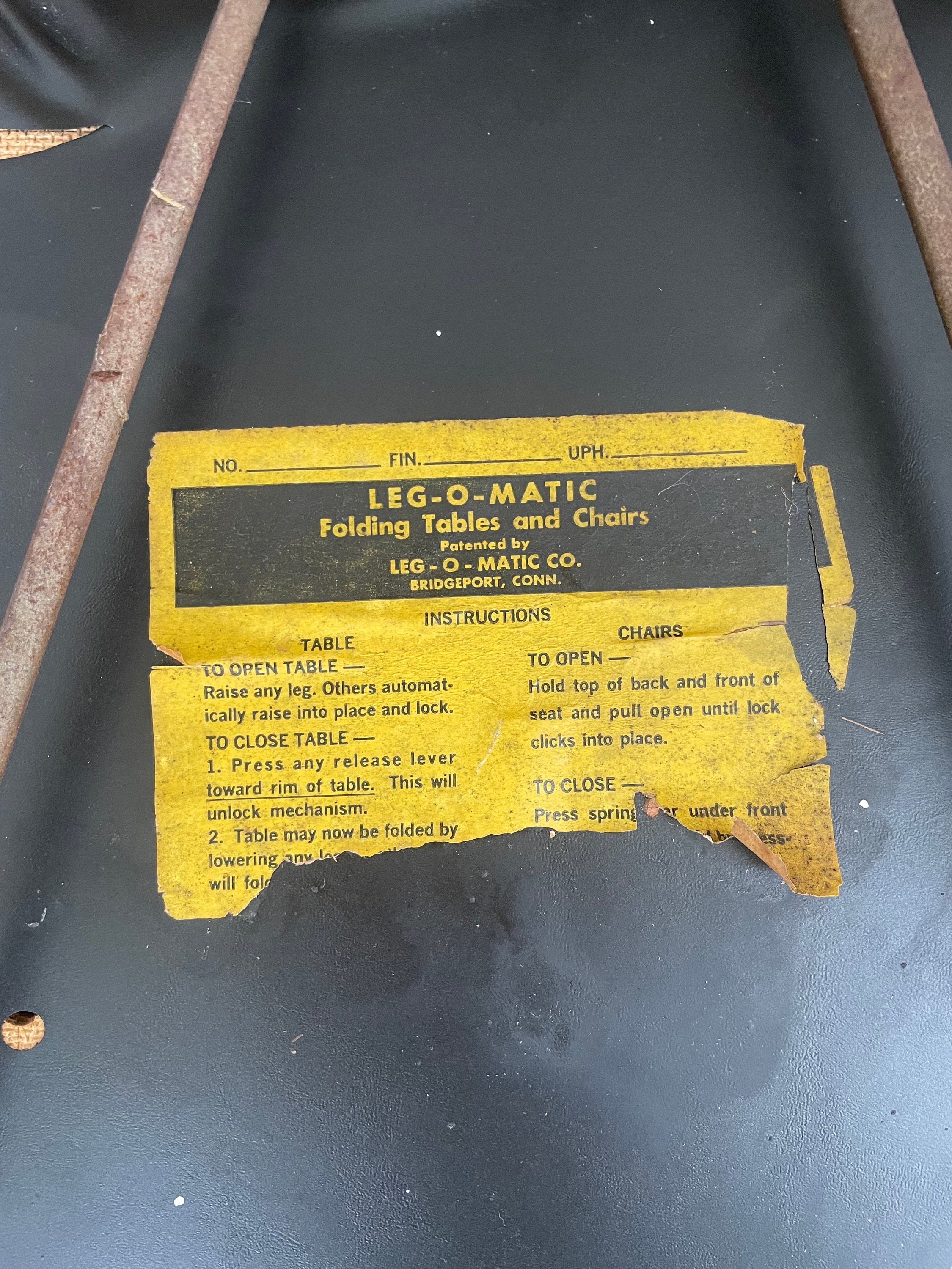 Vintage Leg O Matic Folding Chairs - Etsy