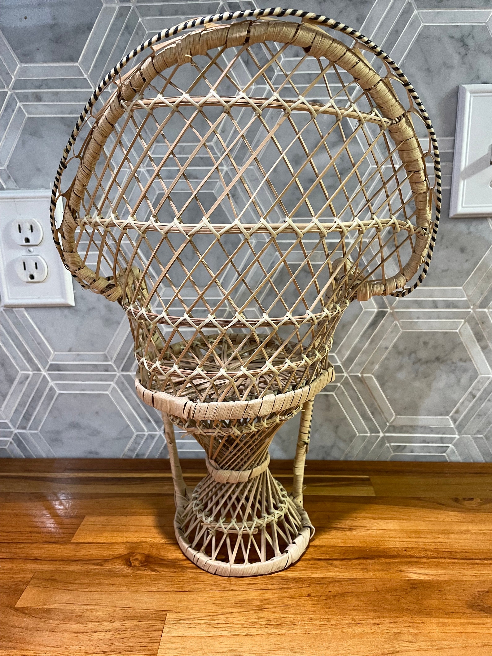 Wicker Doll Chair or Plant Stand - Etsy