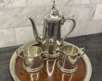 Pewter Tea Set | Etsy