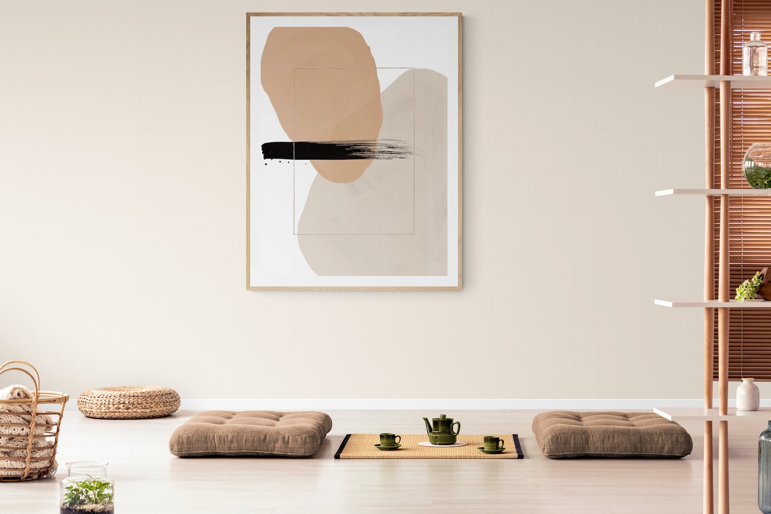 Abstract Neutral Art Modern Minimal Printable Wall Art Neutral Print ...