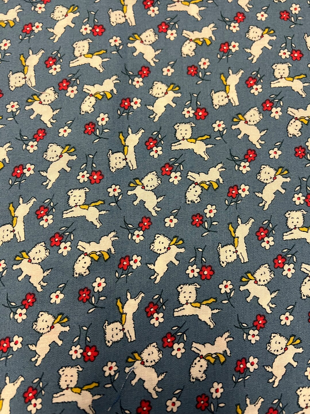 Small Fat Quarter 30s Reproduction Print Cotton Fabric - Etsy