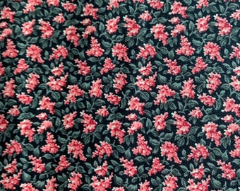 1/2 Yd Vintage All Over Flowers by VIP Cranston Cotton Fabric - Etsy