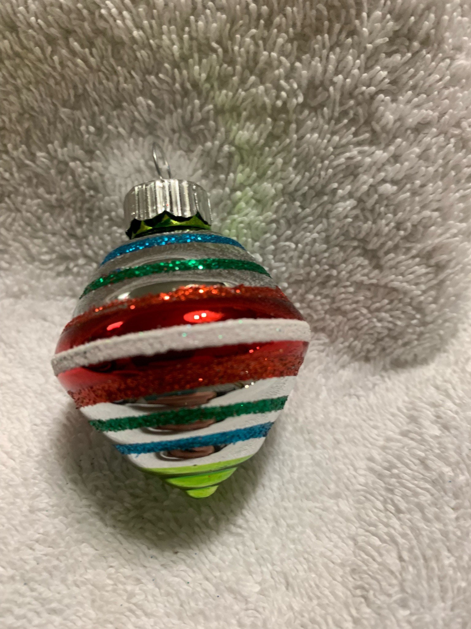 Shiny Brite by Radko Teardrop Feather Tree Christmas Ornament - Etsy