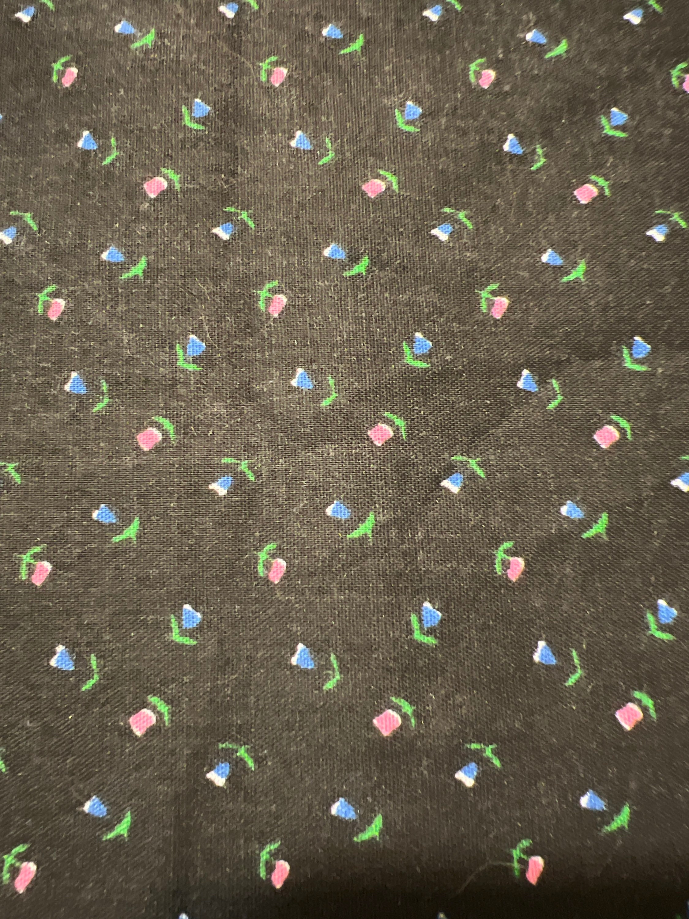 2/3 Yd Vintage Small Floral Calico Cotton Fabric 1921 - Etsy